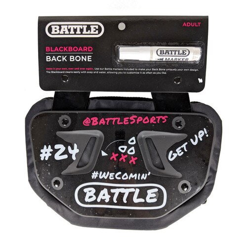Battle Blackboard Backplate Adult